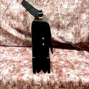 Michelangelo | Bags | Vintage Michelangelo Florence Italy Black Kelly ...